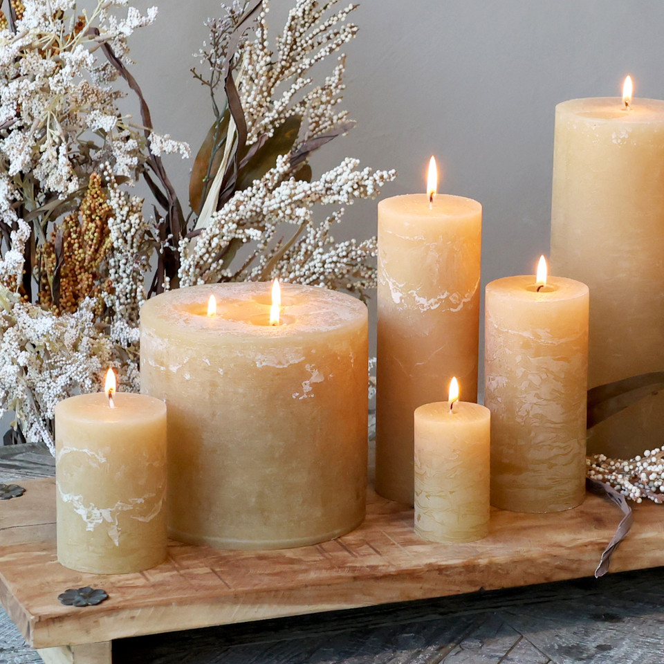 Rustic Candles