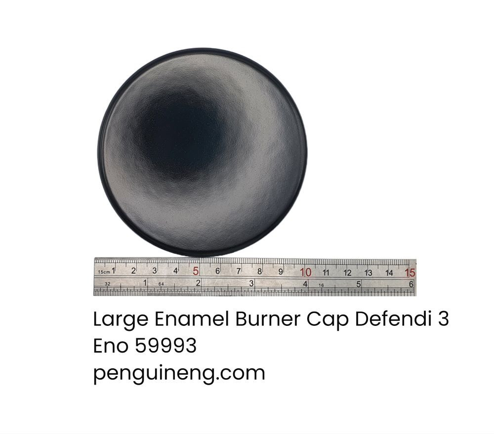 ENS59993 Large Enamel Burner Cap Defendi 3 for Eno Hob