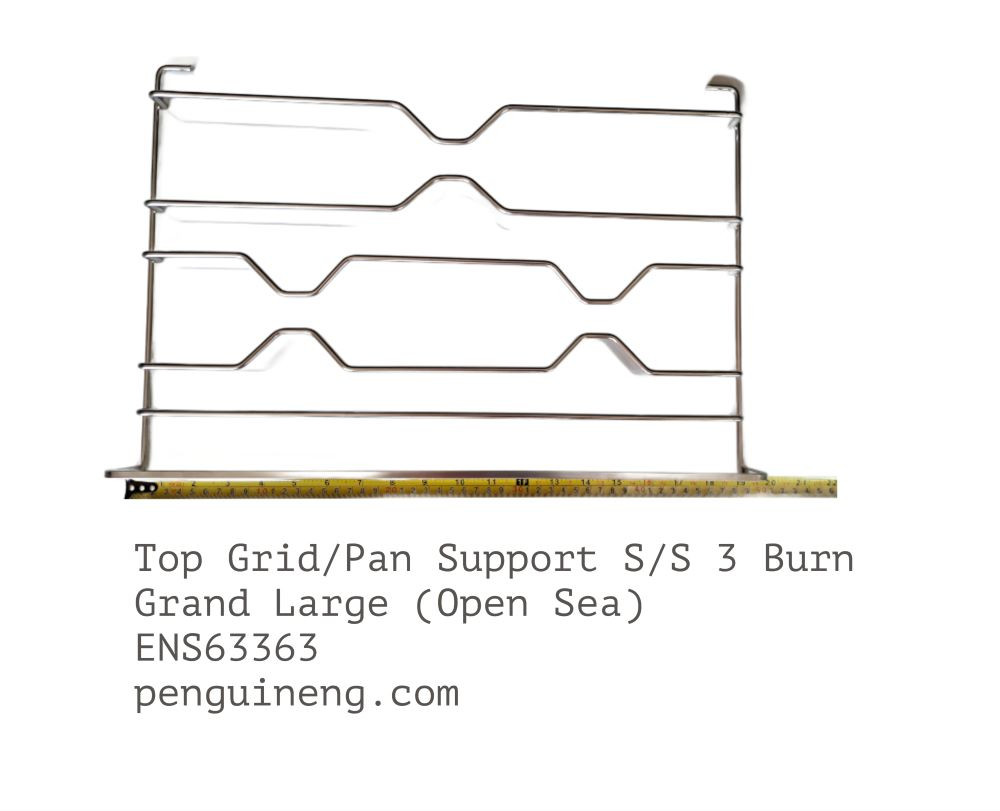 ENS63363 Top grid/pan support S/S Eno Grand Large 3 burner