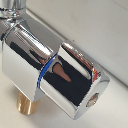 Ceramic Single Lever Cold Only Tap with "J" Spout