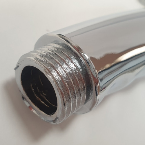 Pull-out straight water saving trigger shower head with holder and hose