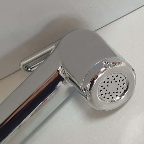 Compact cold only tap with pull-out shower