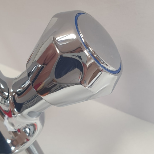 Marine double handle shower mixer with pull out trigger shower head