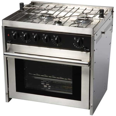 Force 10 5-Burner-Oven & Grill-Gimbaled Inc Trim Kit Buildin