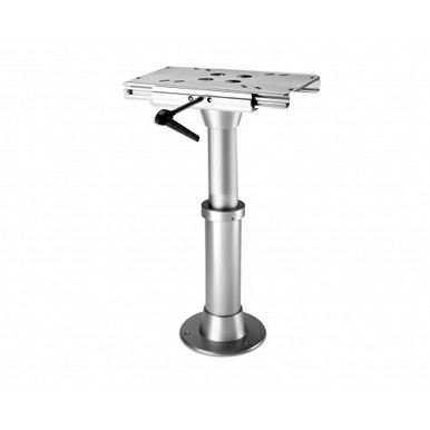 One stage telescopic electric table pedestal