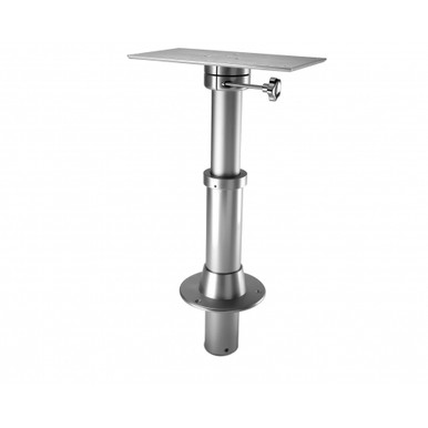 Telescopic electric table pedestal
