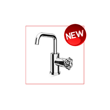 TMRL1600 1/2F Chromed brass one handle rubik basin mixer with fixed spout