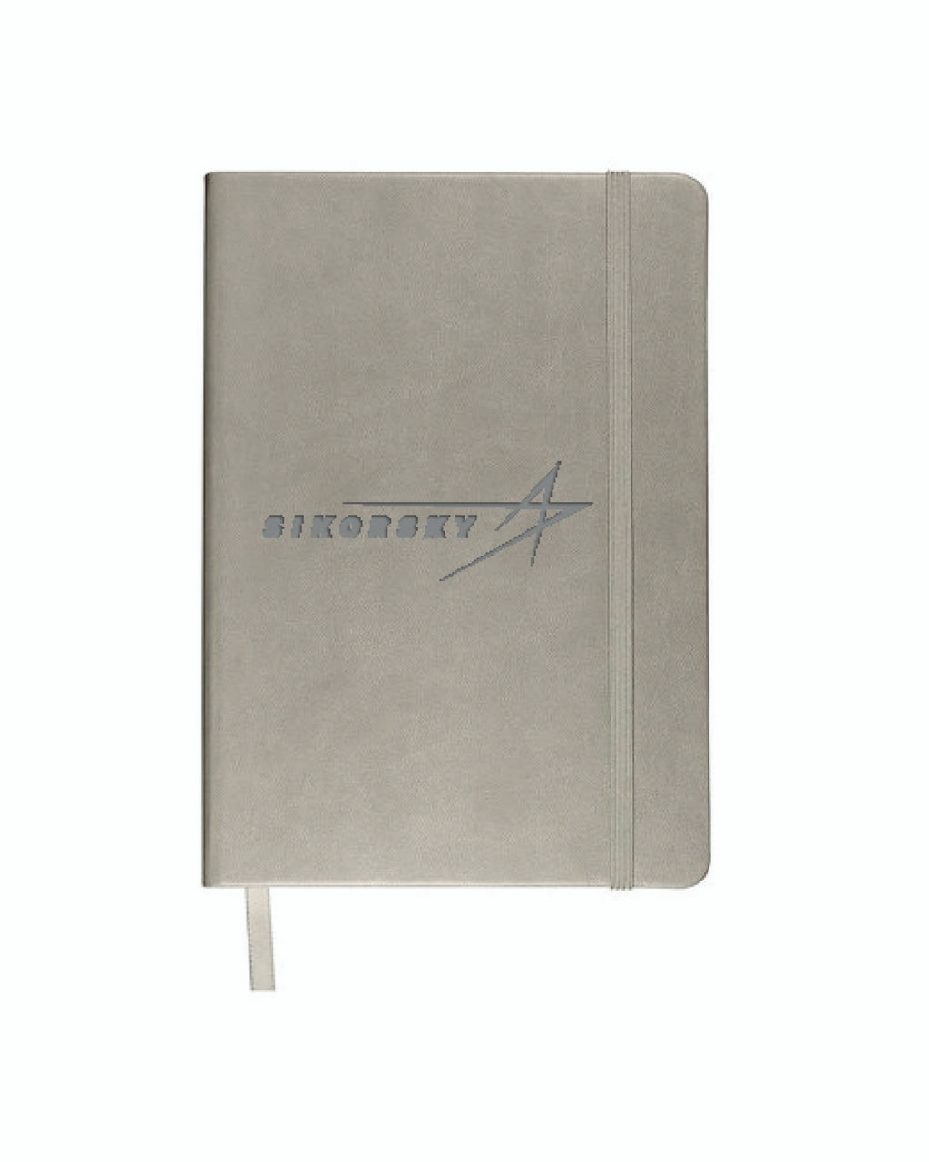 Sikorsky Star Debossed Gray Journal