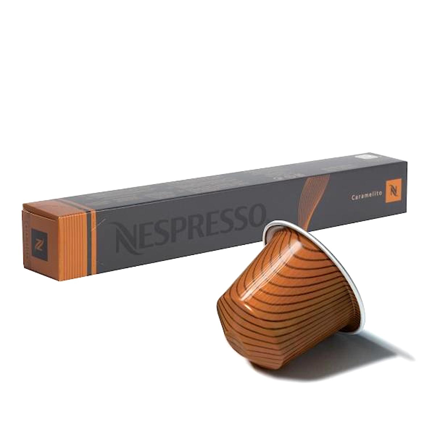 Nespresso Original Coffee 10 Capsules Caramelito