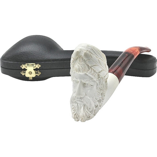 Zeus 100% Solid Block Meerschaum Pipe | Royal Meerschaum Pipes
