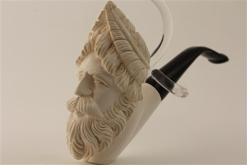 Special Hand Carved Zeus Meerschaum Pipe - Buy Meerschaum Pipes on sale ...