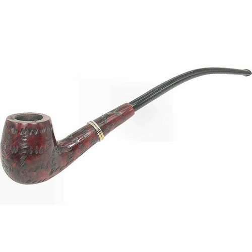 Colton 9mm Rustic German Briar Churchwarden Pipe | Royal Meerschaum Pipes