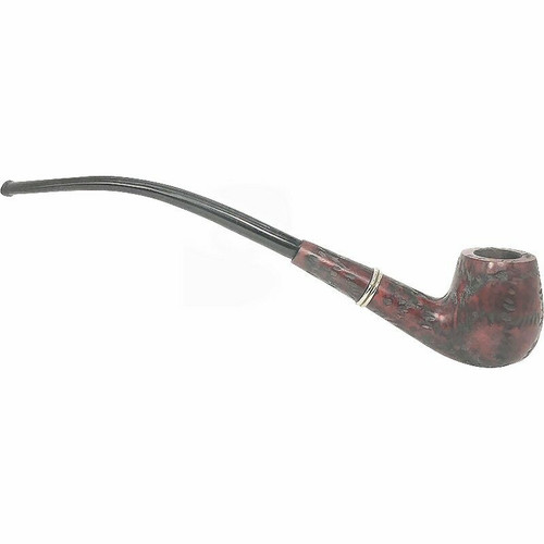 Colton 9mm Rustic German Briar Churchwarden Pipe | Royal Meerschaum Pipes