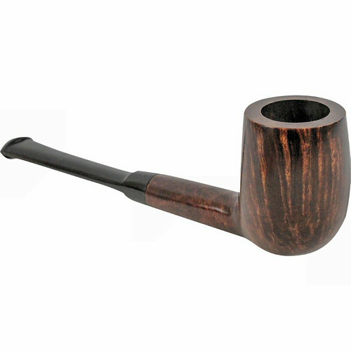 Billiard Brown Small Italian Briar Pipe | Royal Meerschaum Pipes
