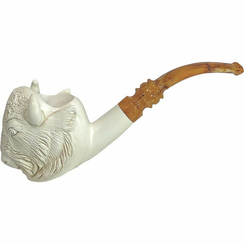 Special Buffalo Designer Stem Meerschaum Pipe | Royal Meerschaum Pipes