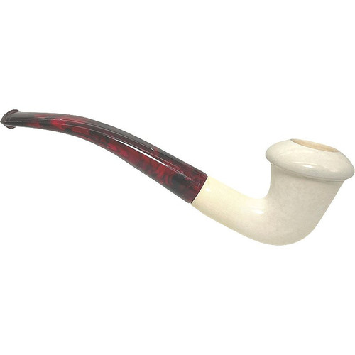 Calabash in Blue Velvet Chest Meerschaum Pipe | Royal Meerschaum Pipes
