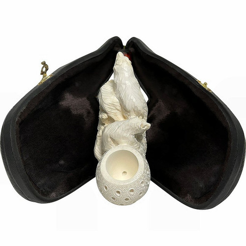 Special Bear Family Meerschaum Pipe | Royal Meerschaum Pipes