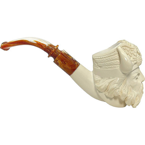 Special Viking Full Bent Designer Stem Meerschaum Pipe | Royal ...