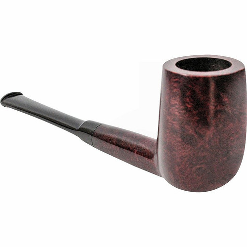 Tall Billiard Red Small Italian Briar Pipe | Royal Meerschaum Pipes