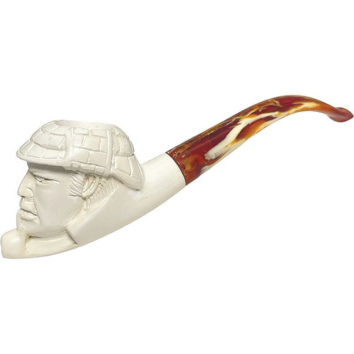 Deluxe Holmes and Watson Set of Meerschaum Pipes | Royal Meerschaum Pipes