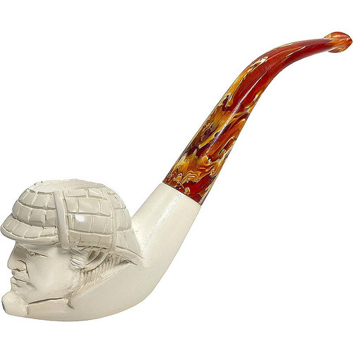 Deluxe Sherlock Holmes Oom Paul Style Meerschaum Pipe | Royal ...