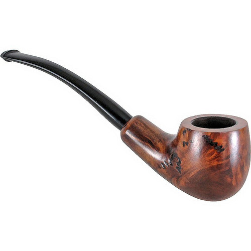 Small Light Brown Apple Italian Briar Pipe | Royal Meerschaum Pipes