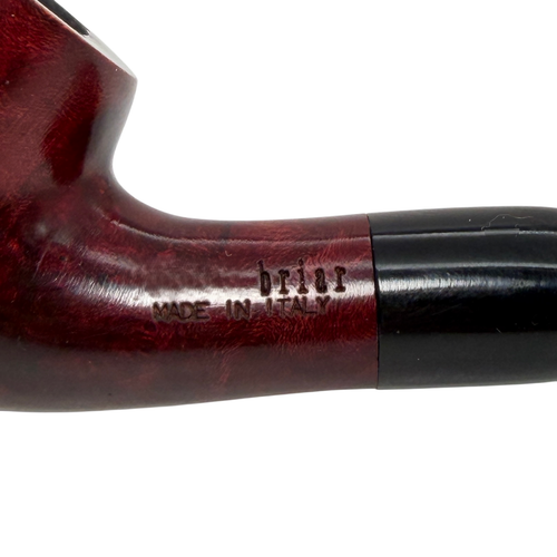 Small Classic Red Italian Briar Pipe | Royal Meerschaum Pipes