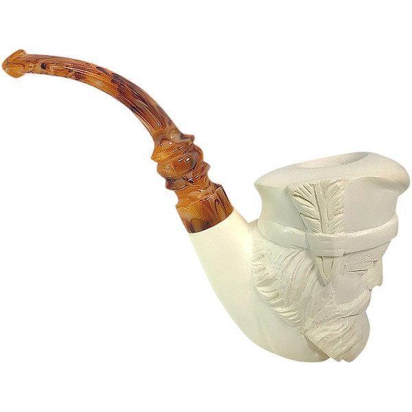 Deluxe Bearded Artist Meerschaum Pipe | Royal Meerschaum Pipes