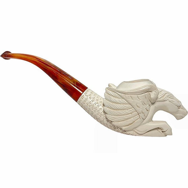 Deluxe Flying Pegasus Meerschaum Pipe | Royal Meerschaum Pipes