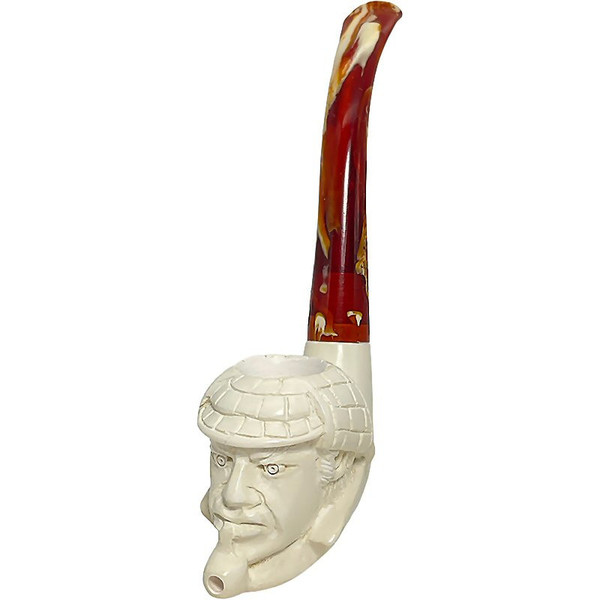 Deluxe Sherlock and Watson Meerschaum Pipe Set | Royal Meerschaum Pipes
