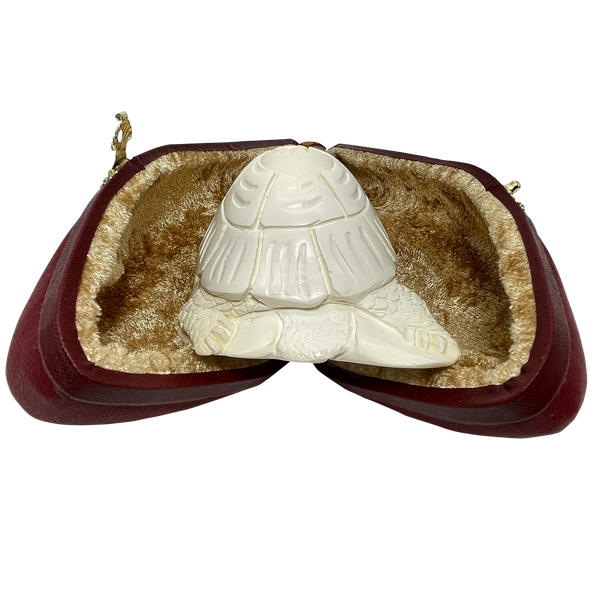 Special Turtle Hand Carved Meerschaum Pipe | Royal Meerschaum Pipes