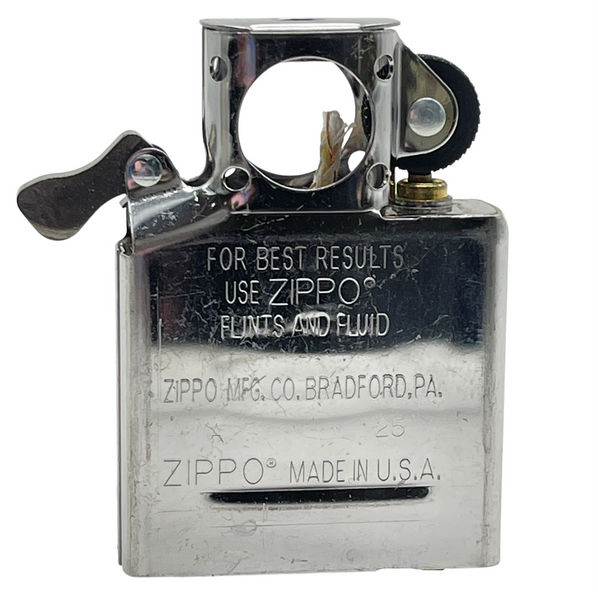 Zippo Polished Chrome Pipe & Lines Pipe Lighter | Royal Meerschaum Pipes