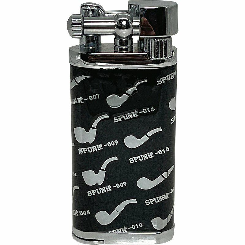 Spunk Butane Pipe Lighter with Pipe Tool - Black | Royal Meerschaum Pipes