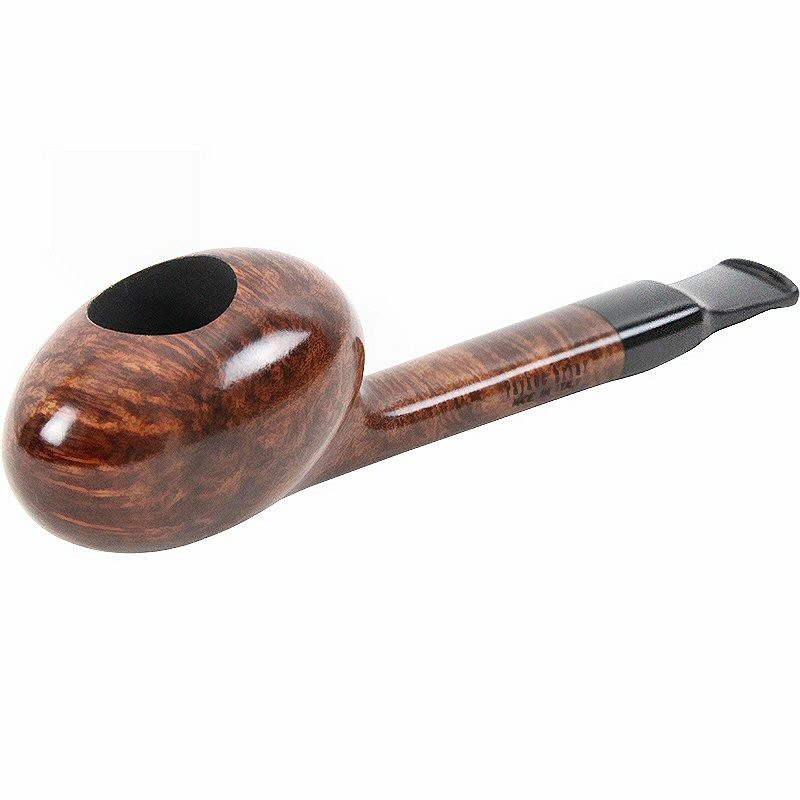 Oval Angled Bowl Straight Stem Italian Briar Pipe | Royal Meerschaum Pipes