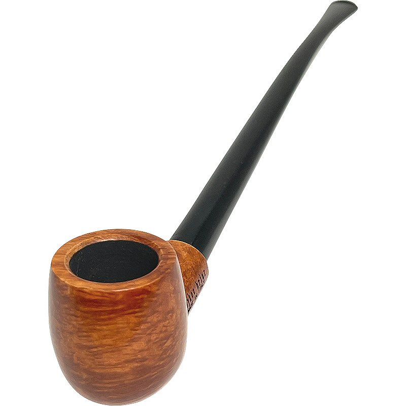 Light Brown Short Bowl Italian Briar Churchwarden Pipe | Royal ...