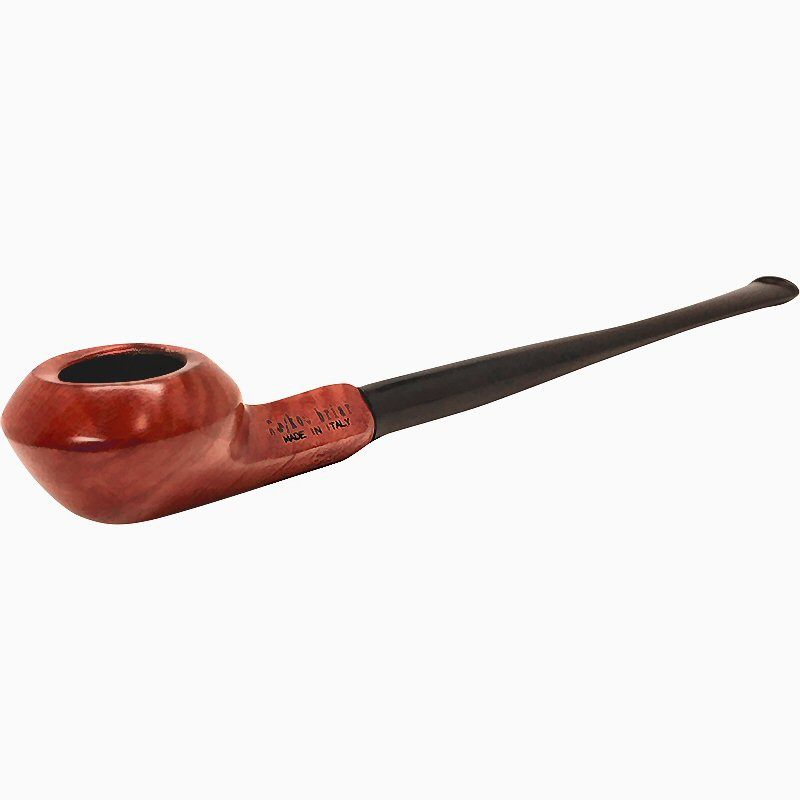 Small Bulldog Italian Briar Churchwarden Pipe | Royal Meerschaum Pipes