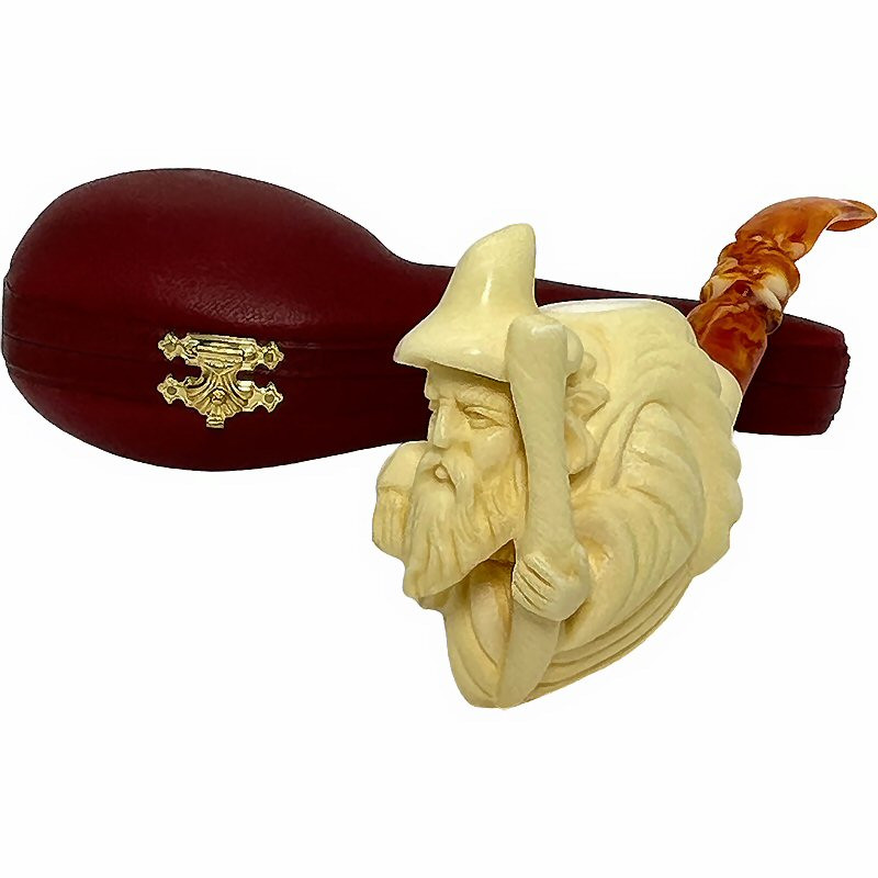 Special Cosgun Signed Wizard Meerschaum Pipe | Royal Meerschaum Pipes