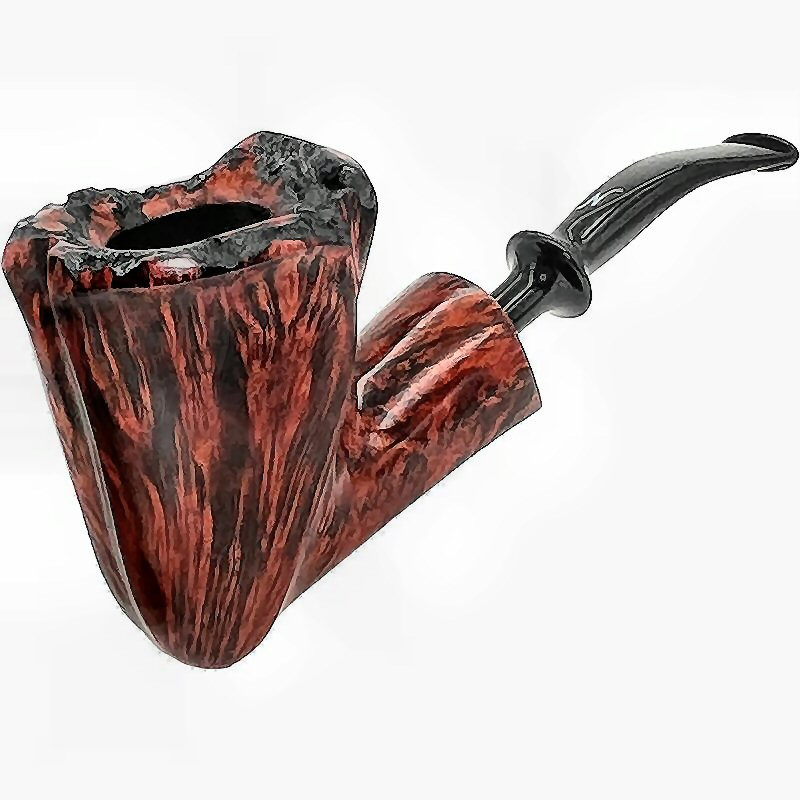 Nording Orange Grain Freehand #2 Briar Pipe | Royal Meerschaum Pipes