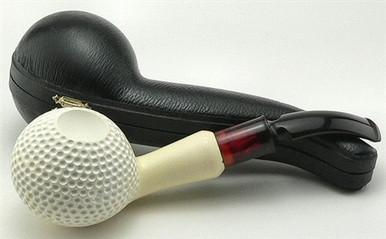 Deluxe Golf Ball Hand Carved Meerschaum Pipe - Buy Meerschaum Pipes on ...