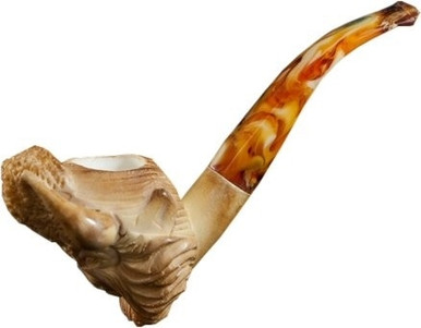 Meerschaum Pipe - Browned Buffalo