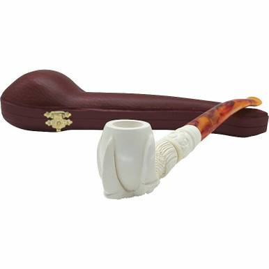 Claw Smooth Bowl Knurl Meerschaum Pipe | Royal Meerschaum Pipes