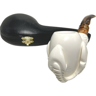 Special Smooth Bowl in Claw Meerschaum Pipe | Royal Meerschaum Pipes