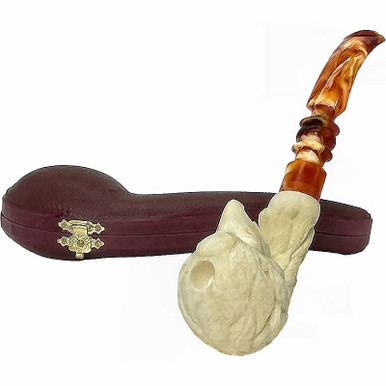 Baglan Eagle Hatchling Cigarette or Cheroot Holder | Royal Meerschaum Pipes