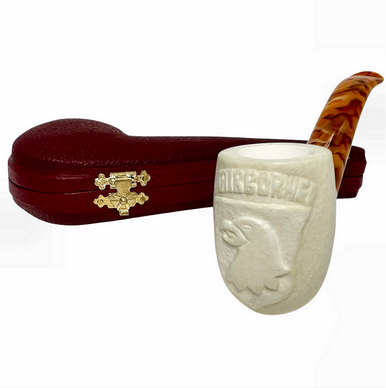 US Airborne Govem Signed Meerschaum Pipe | Royal Meerschaum Pipes