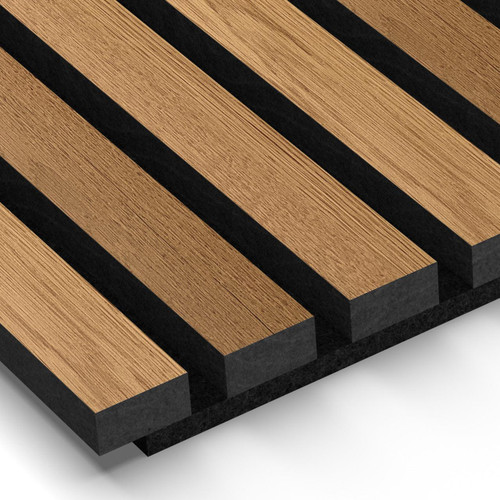 Acoustic Wood Slat Wall Panels | J Thomas Home
