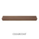 Walnut Floating Fireplace Mantel | J Thomas Home
