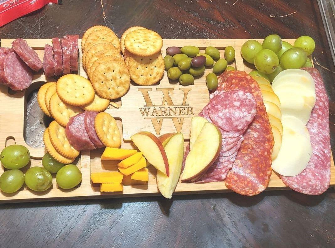 Kick Off Your Tailgate Party with These Creative Charcuterie Board ...