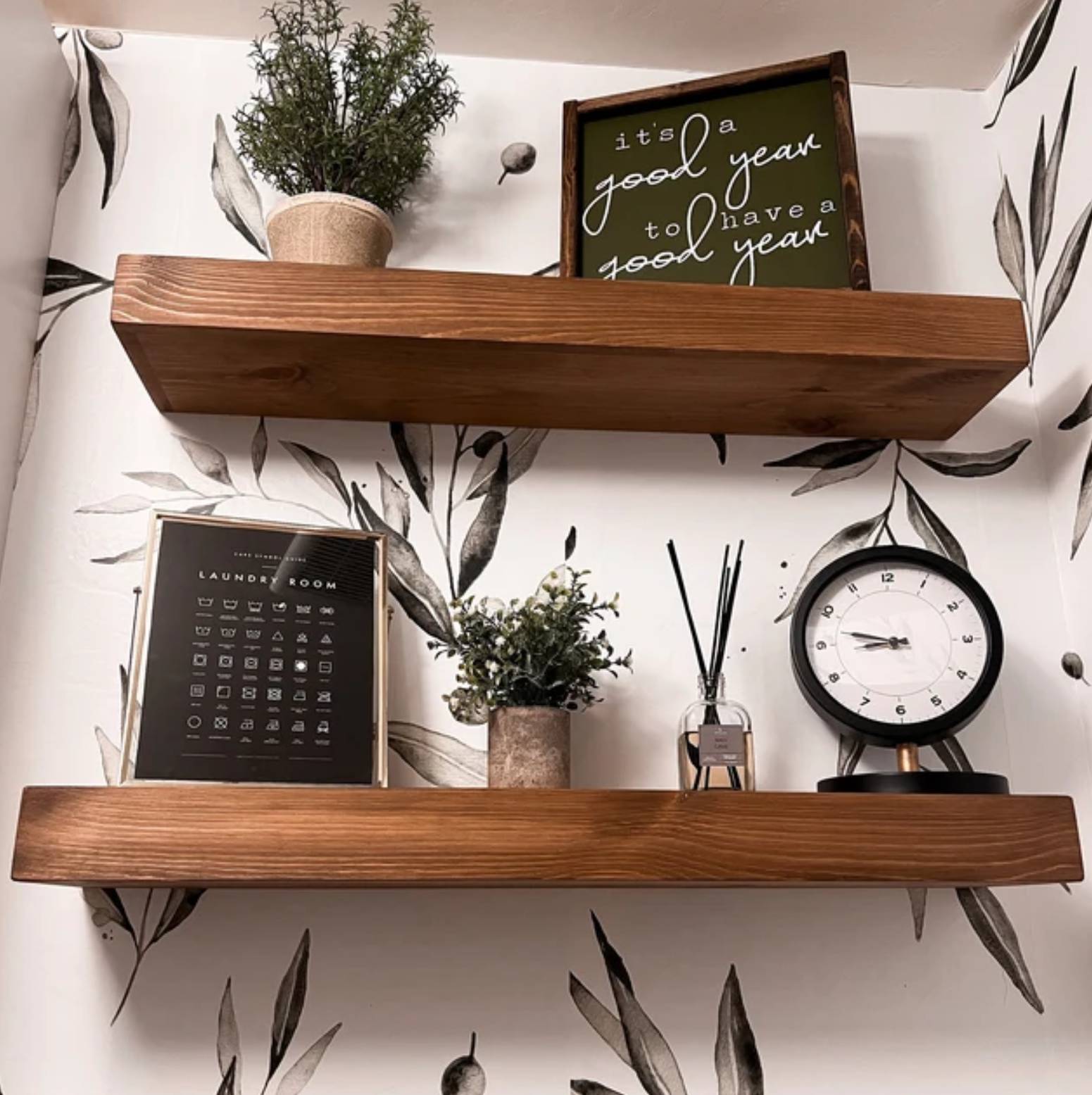 Budget-Friendly Seasonal Decor Ideas for Floating Shelves - J Thomas Home