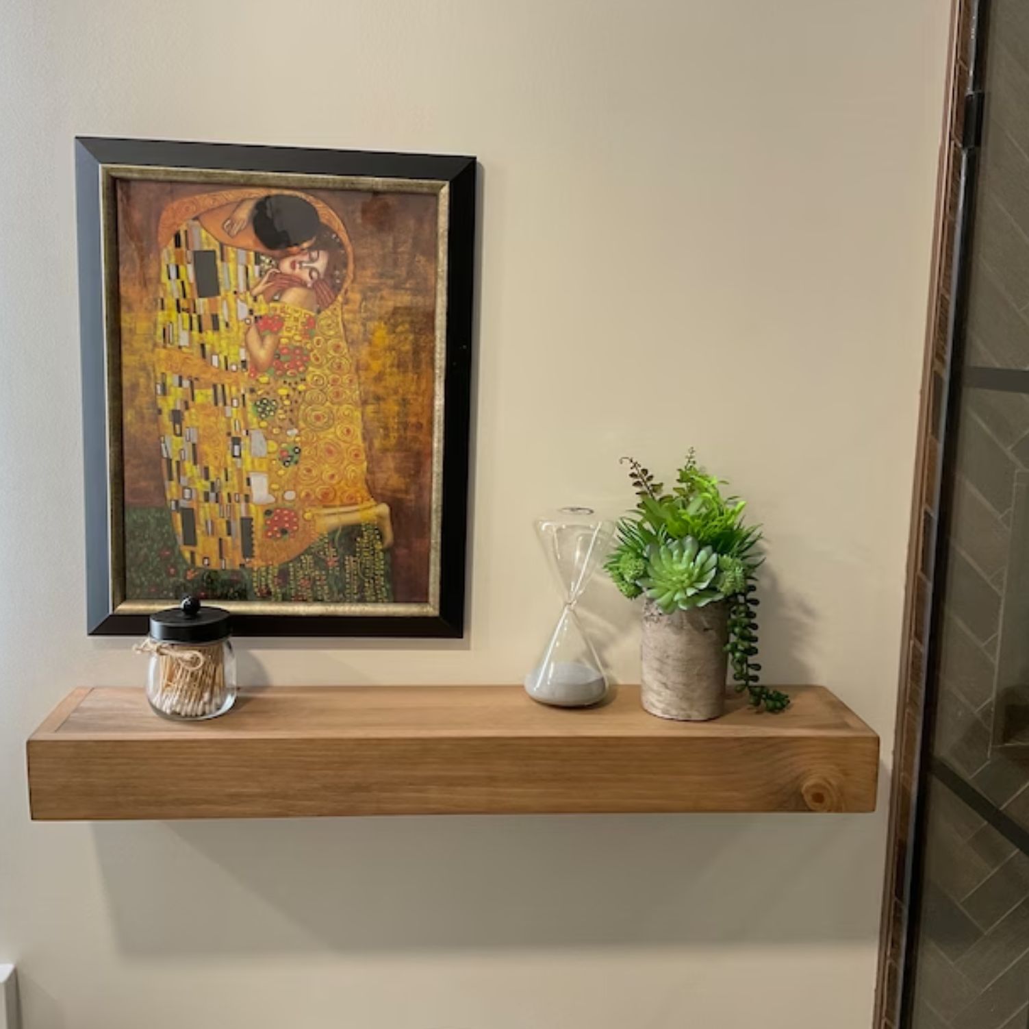 Use Floating Shelves to Master the Art of Creating a Gallery Wall - J ...