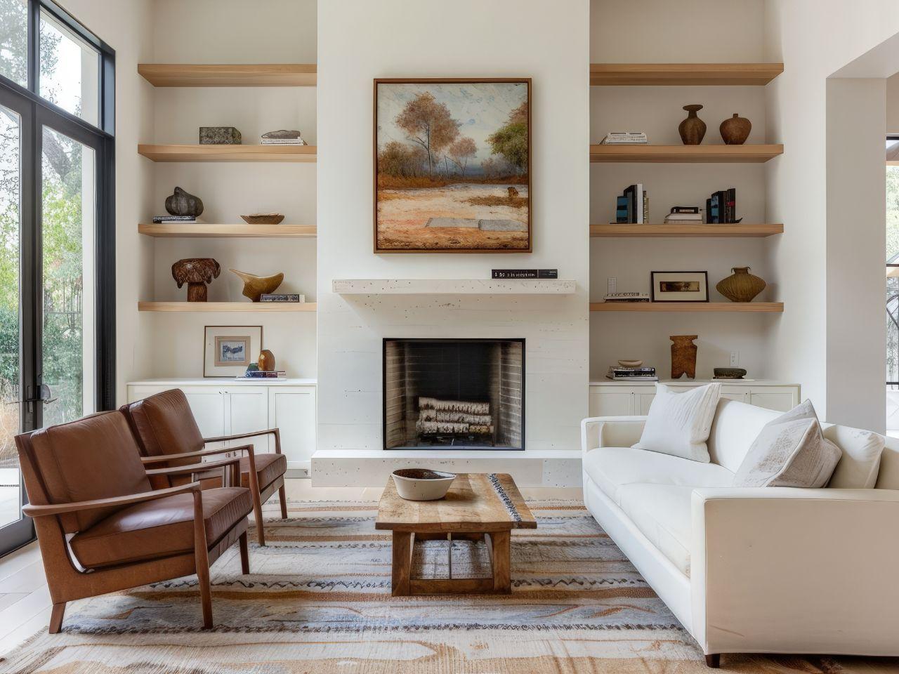 Floating Shelves for Alcoves: The Ultimate Small Space Solution - J ...